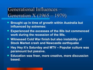 Career Development For Generation Y | PPT