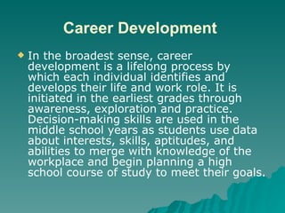 Career Development Framework Ppt May 6 | PPT