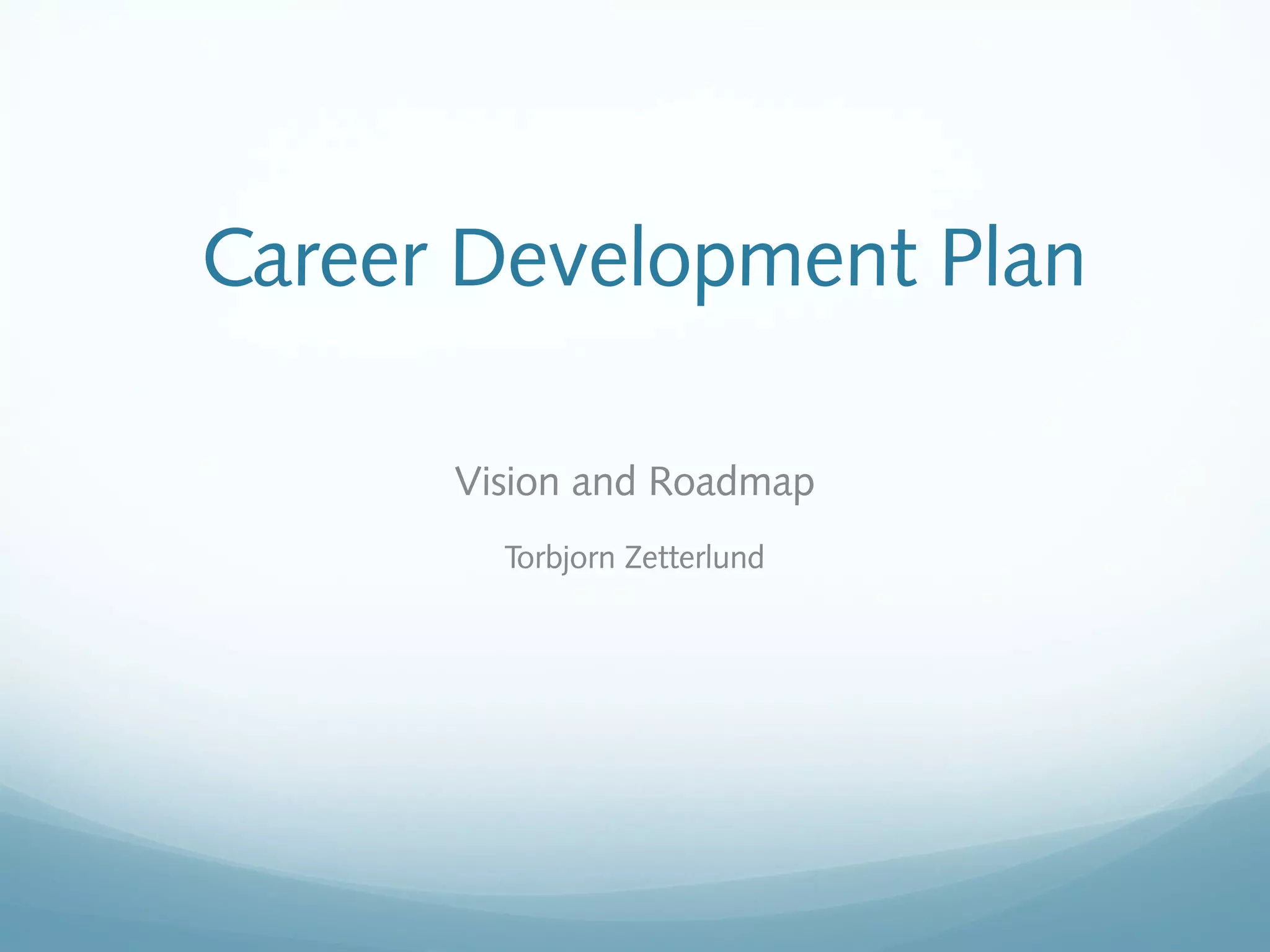 Career development path | PPT