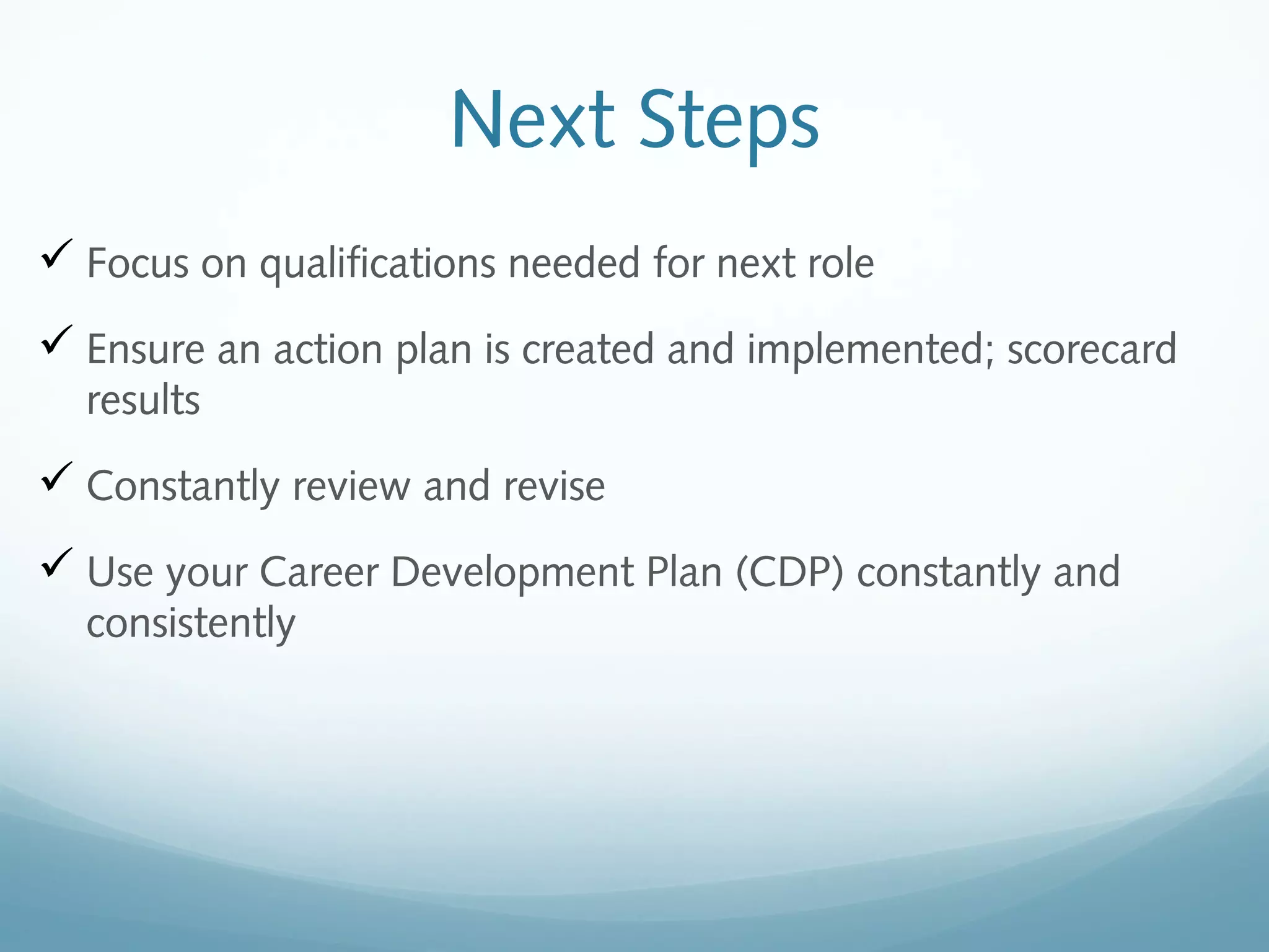 Career development path | PPT
