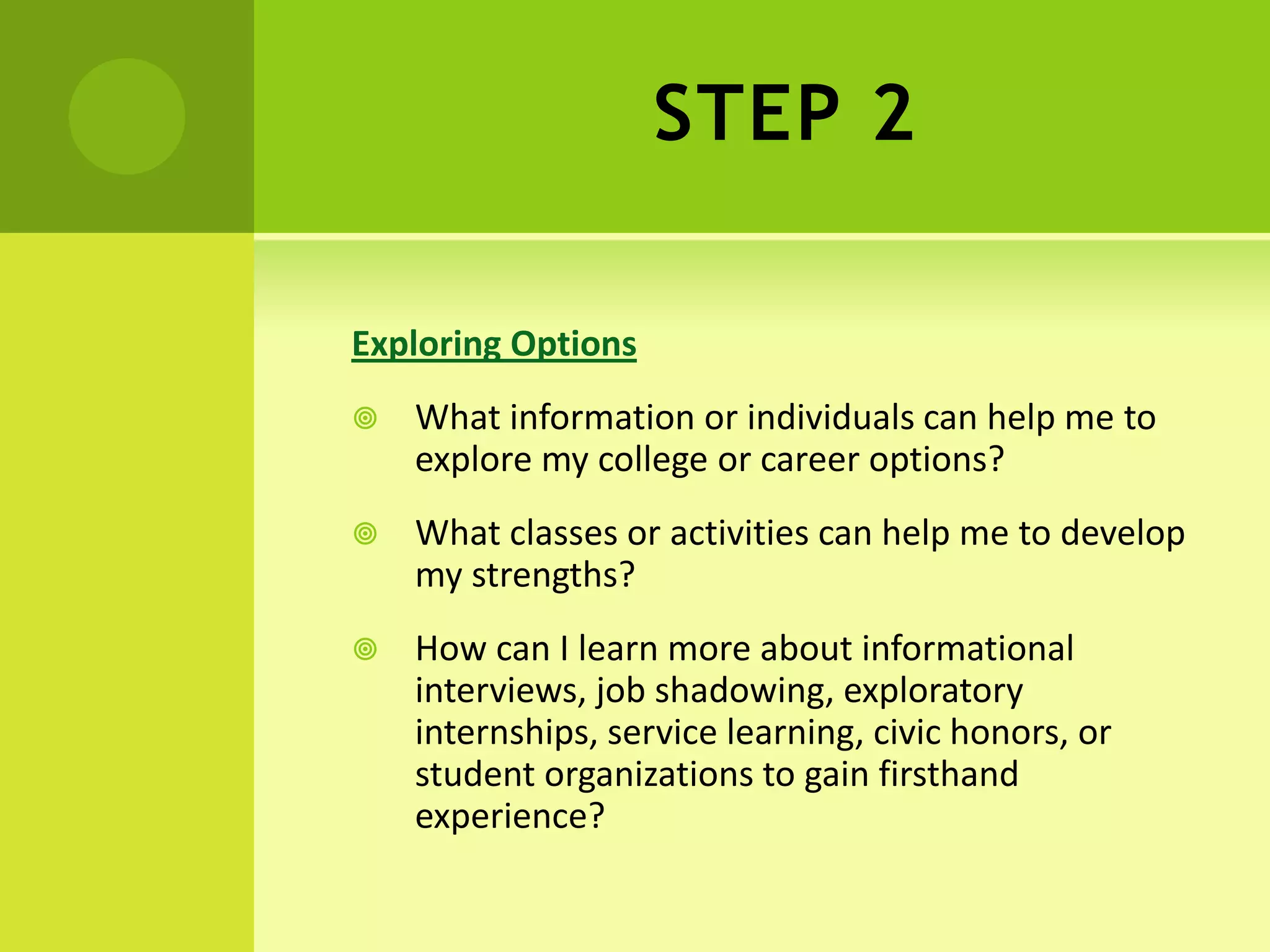Career development ppt | PPTX