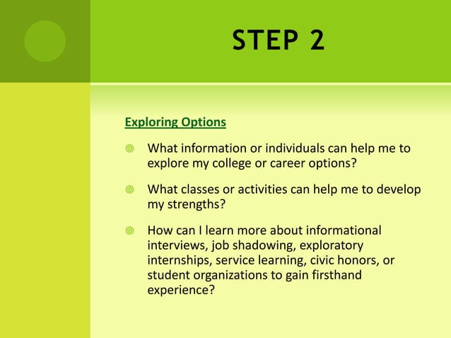 Career development ppt | PPTX | College Planning | College Education