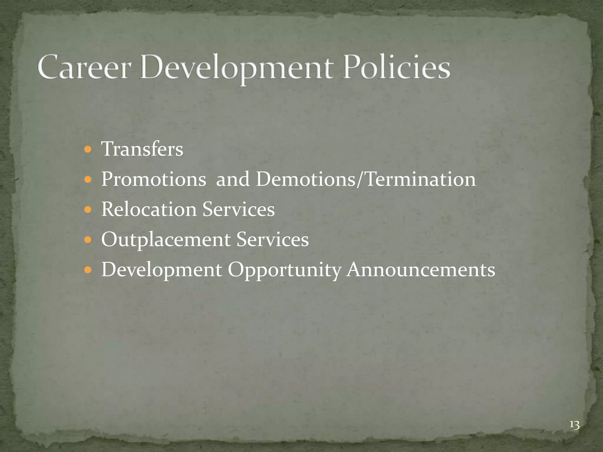 Career development ppt | PPTX
