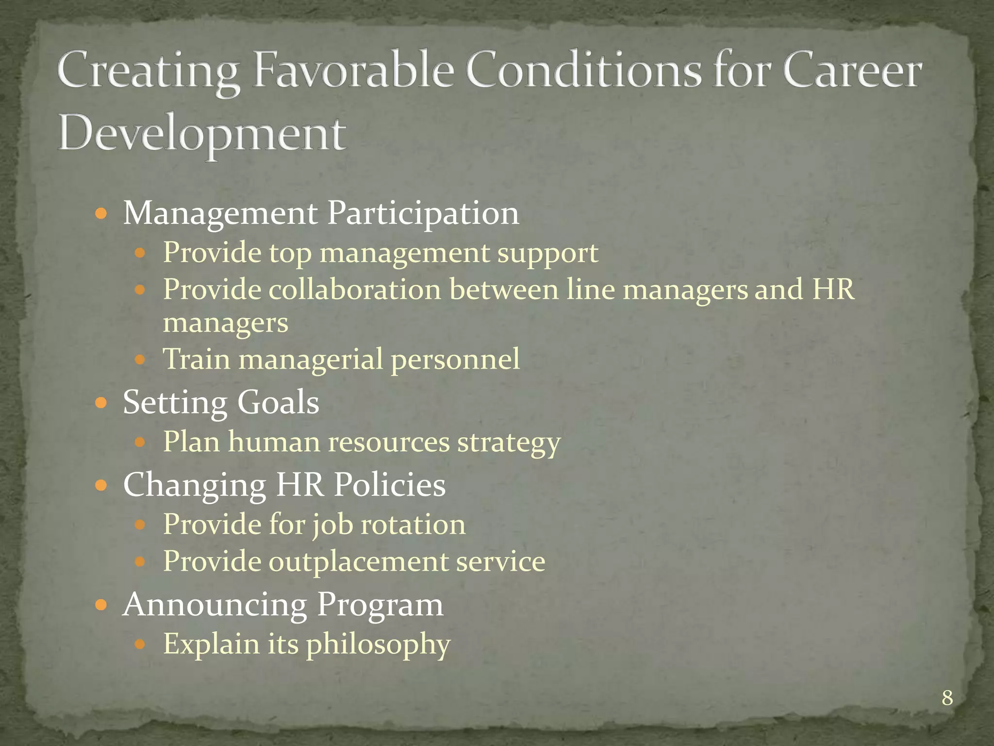Career development ppt | PPTX