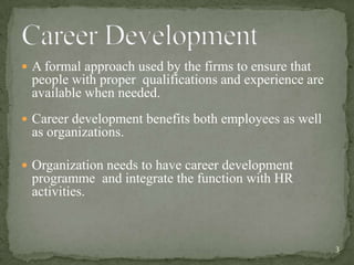 Career development ppt | PPTX