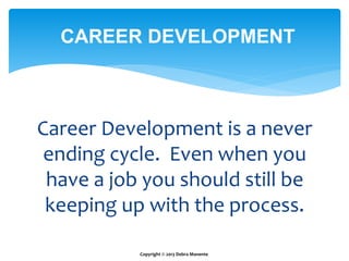 The Career Development Process | PPT