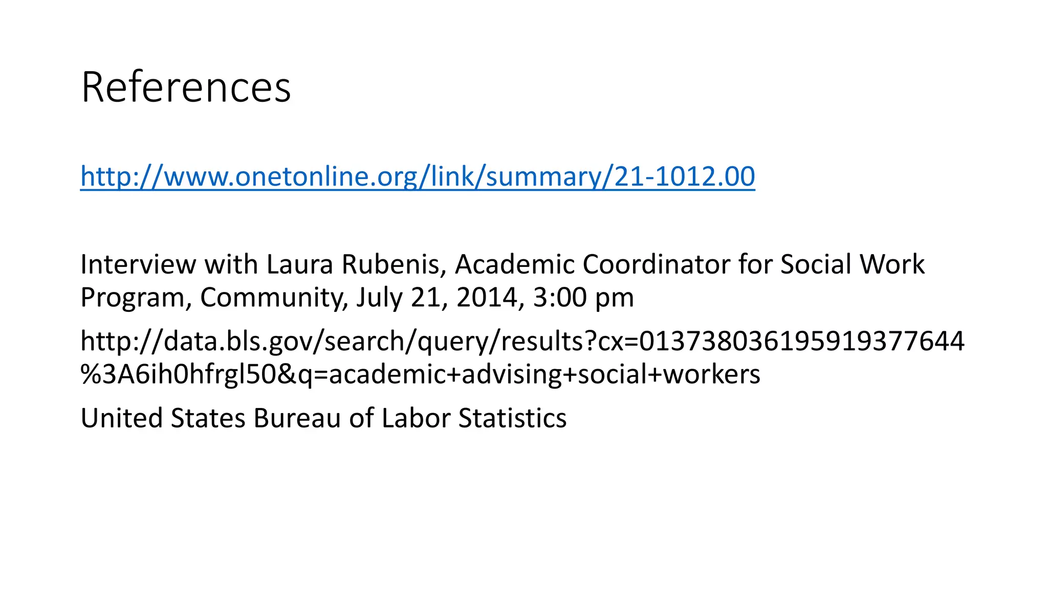 Career development report | PPT