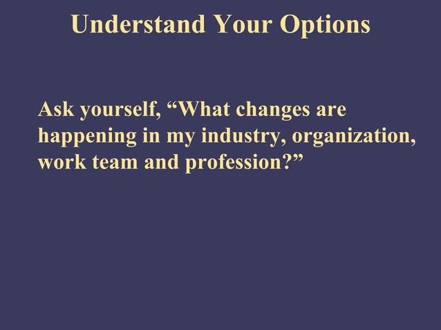 Career development the_influence_edge_and_your_career | PPT | Free Download