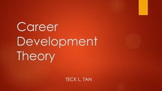 Career Development Theory | PDF