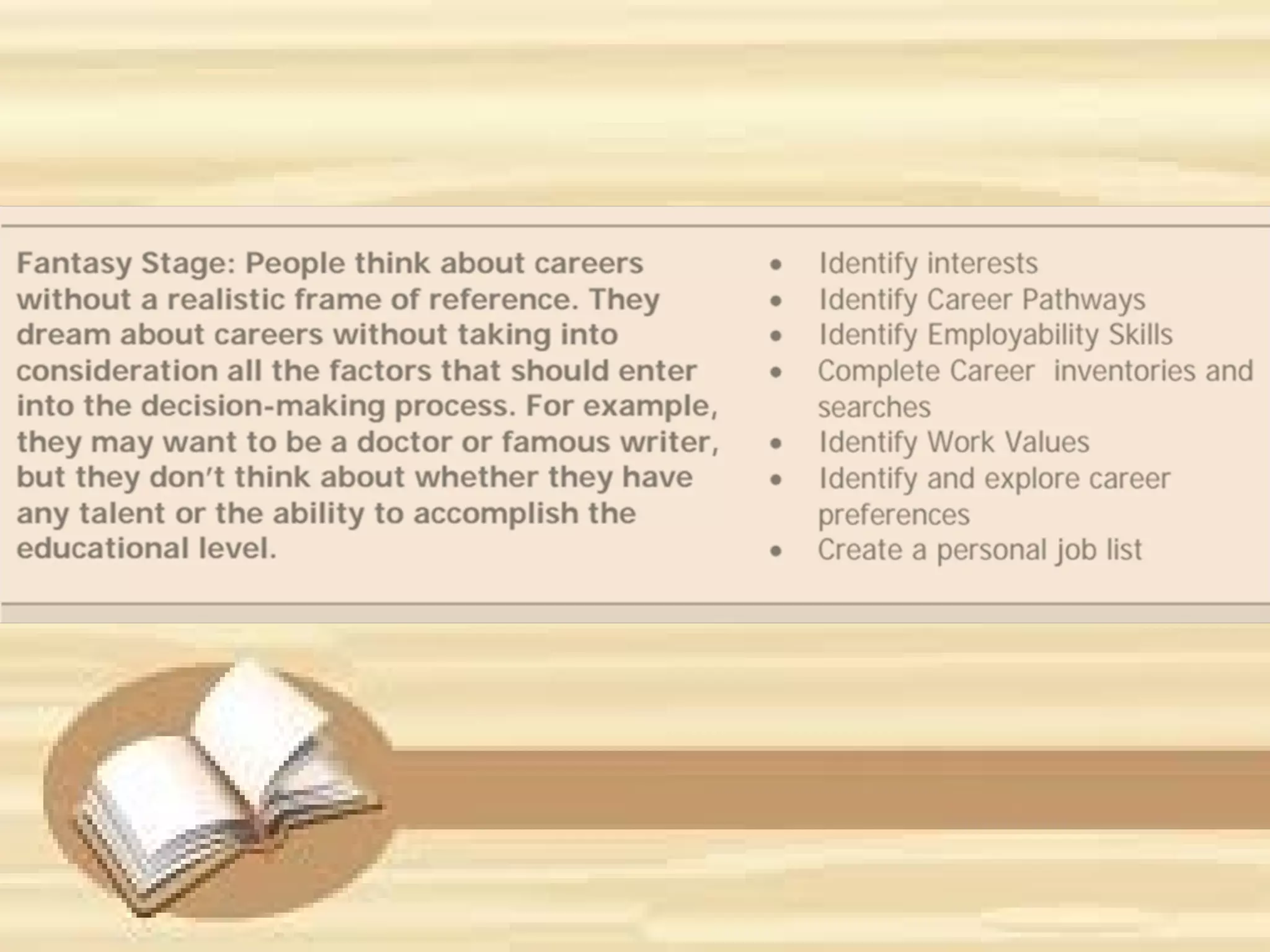 Career development theory | PPT