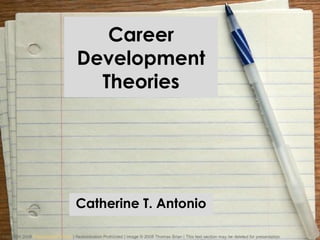 Career development theory | PPT