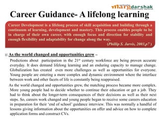 Career education & guidance in schools | PDF