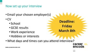 Get yourself interview-ready | PPTX