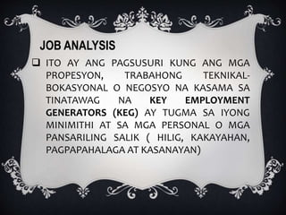 PAGHAHANDA SA MINIMITHING URI NG BUHAY | PPTX