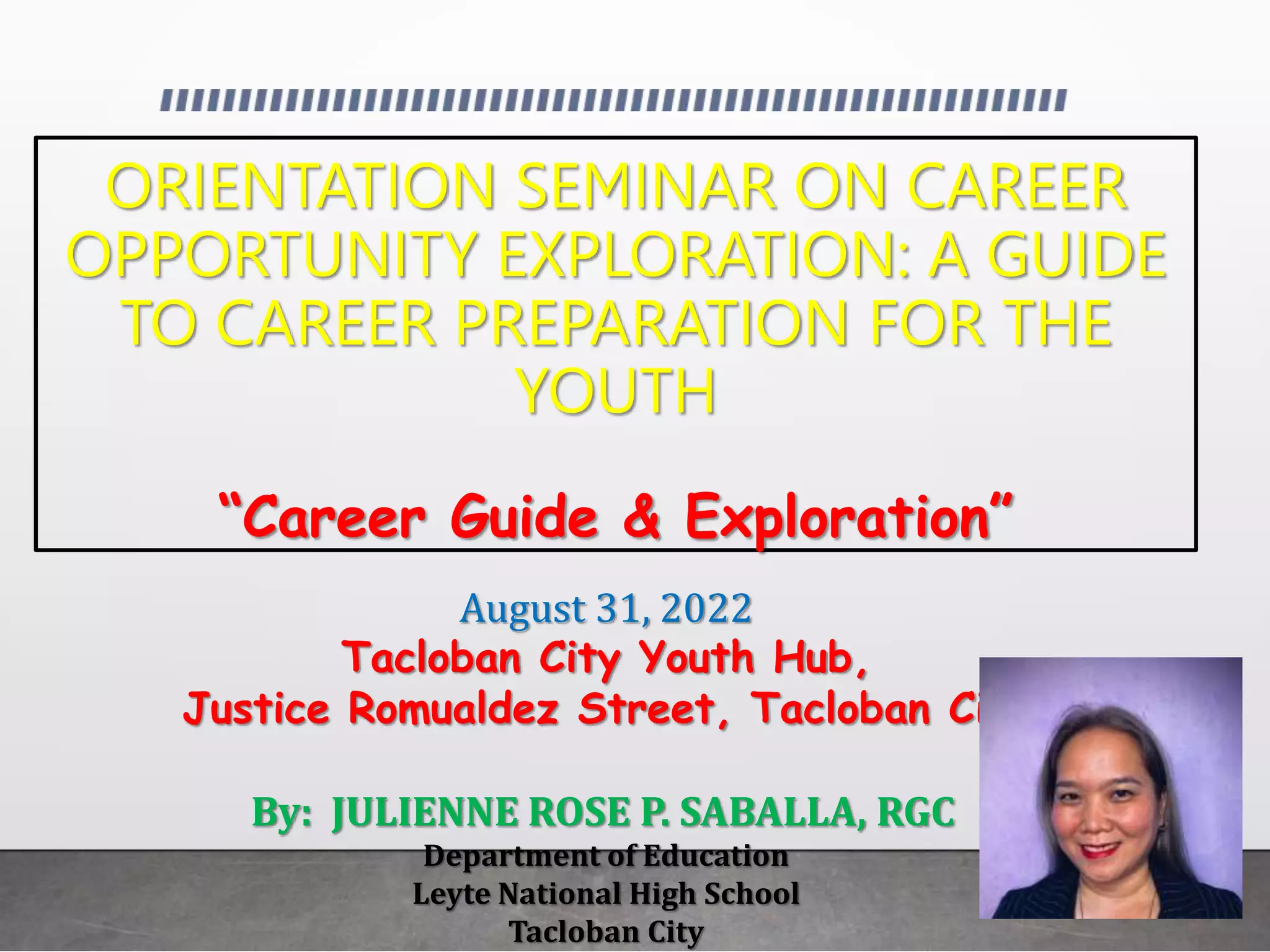 CAREER EXPLORATION 101.pptx