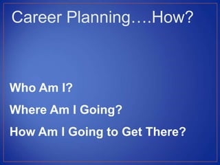 career exploration and planning for mba.ppt