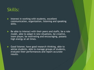 Career Exploration for Education Majors | PPT