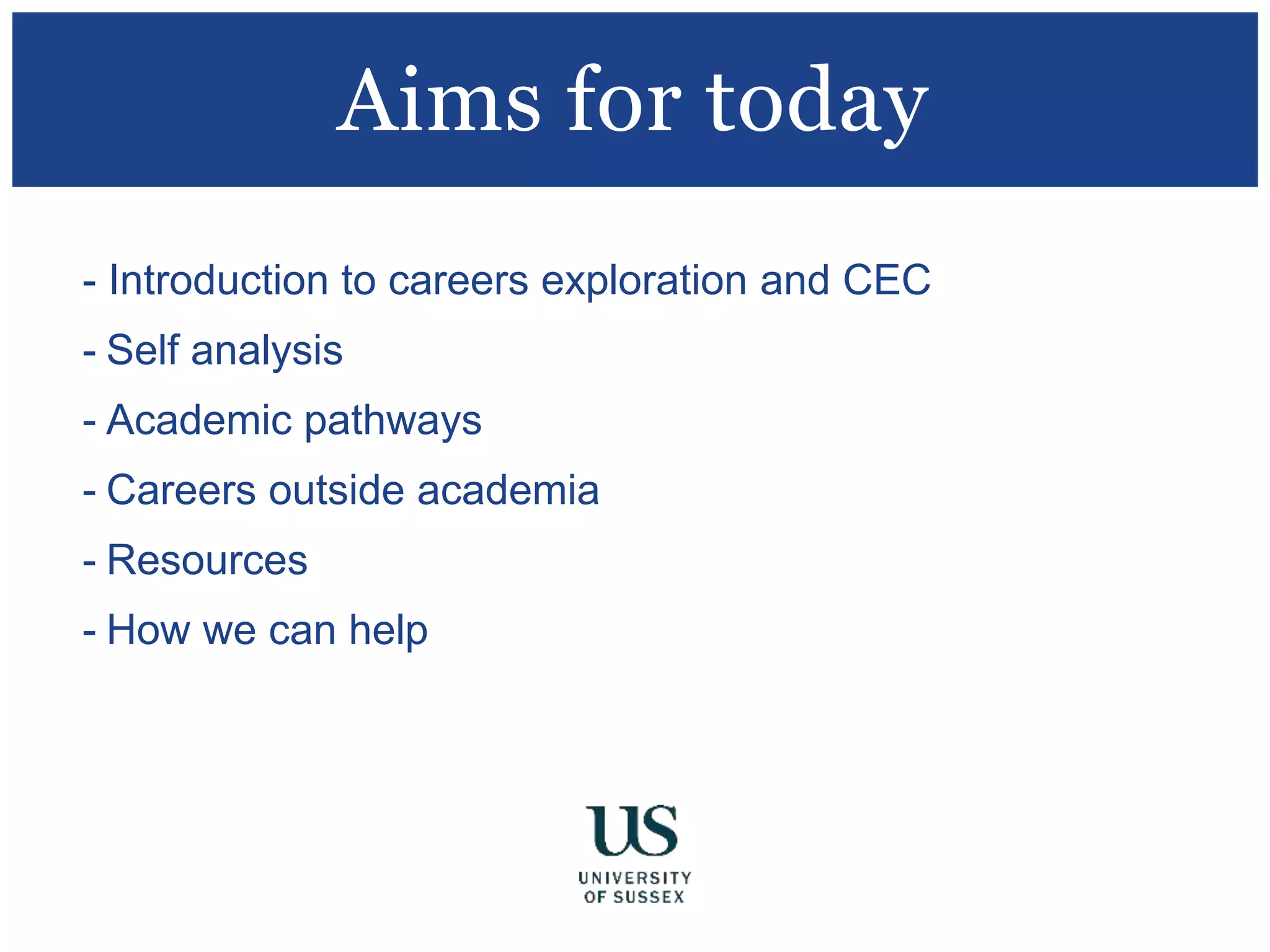 Career Exploration for PhDs | PPTX