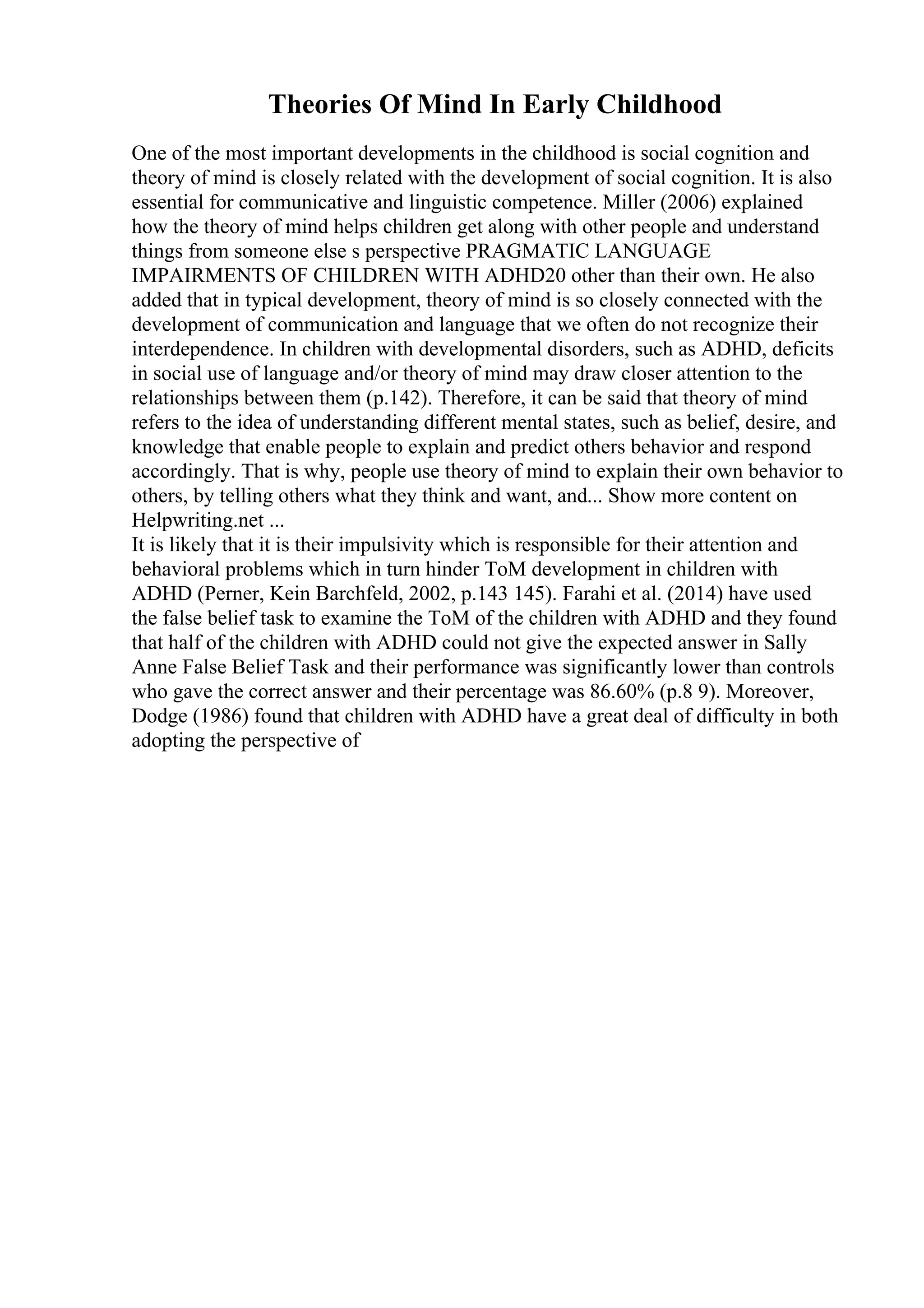 Career Goals Essay Sample | PDF