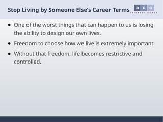 Career Growth for Attorneys: Why Setting Your Own Rules Is the Key to ...