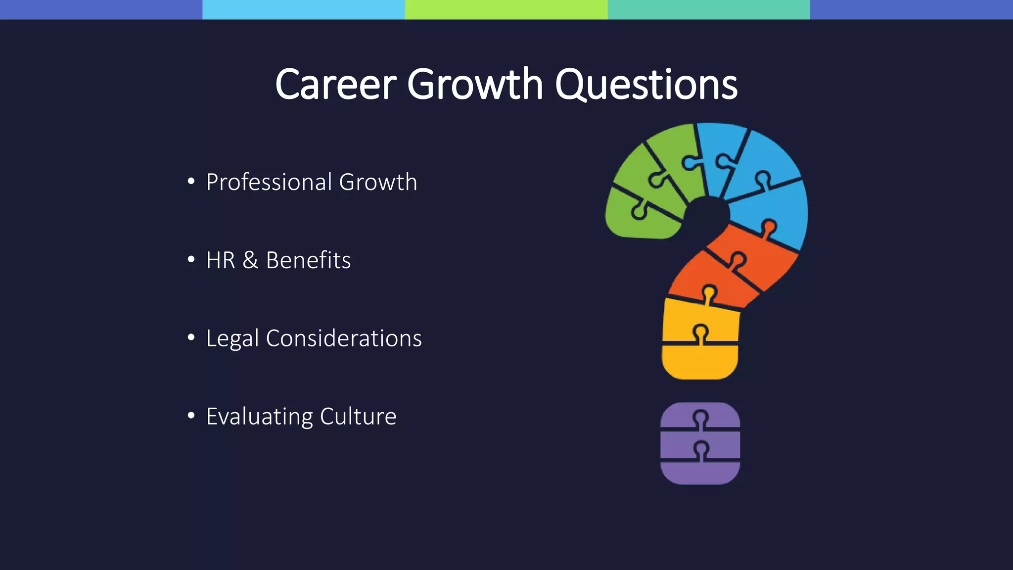 Career Growth Questions You're Afraid to Ask | PPTX