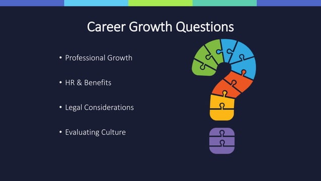 Career Growth Questions You're Afraid to Ask | PPT