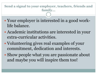 Career Growth through Volunteering | PPT