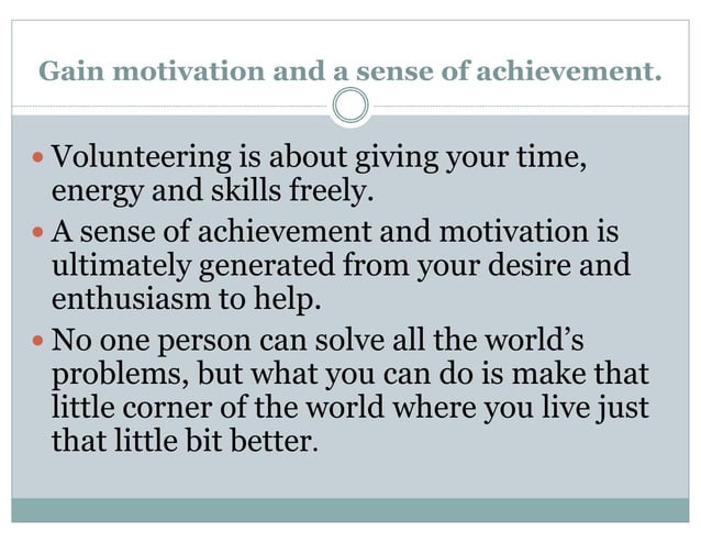 Career Growth through Volunteering | PPT