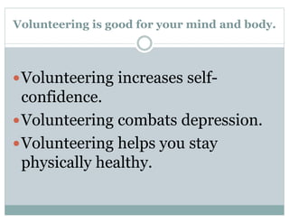 Career Growth through Volunteering | PDF