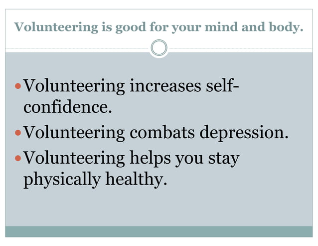 Career Growth through Volunteering | PPT