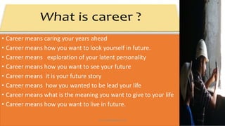 BEST CAREER GUIDANCE | PPTX