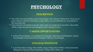 Career Guidance Opportunities in Psychology ....pptx