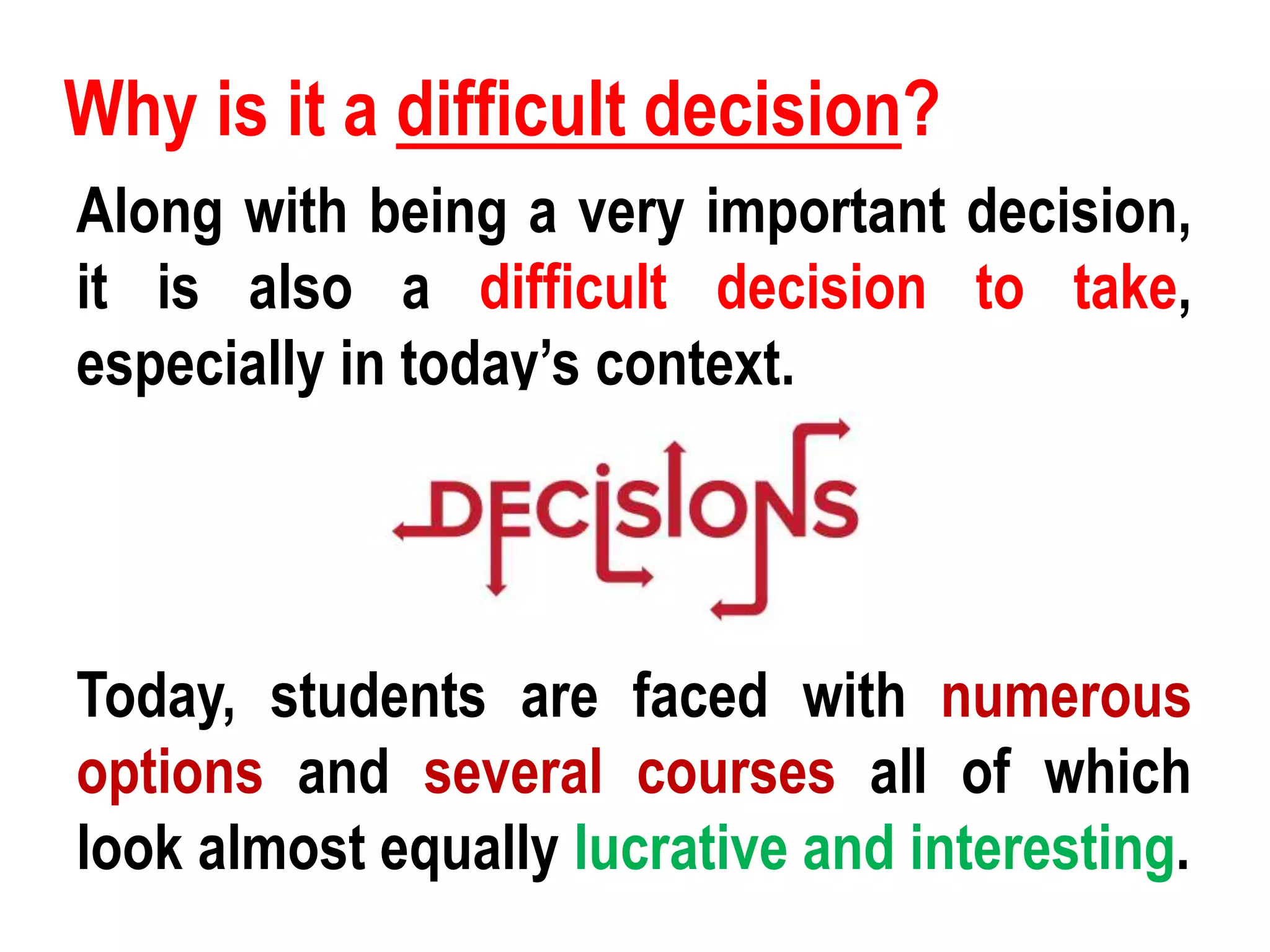 Career Guidance & Career Options for Class XII Students | PPTX