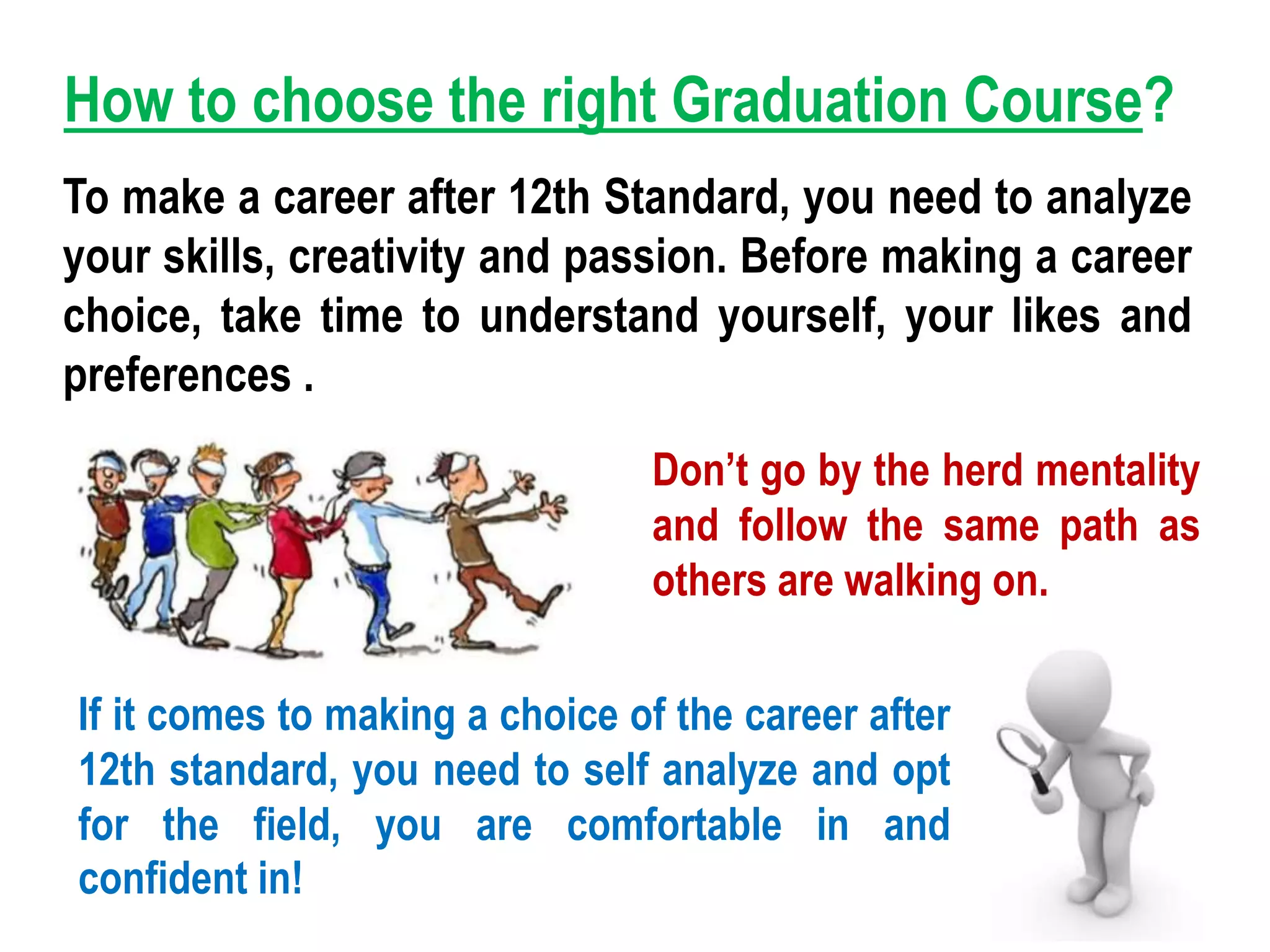 Career Guidance & Career Options for Class XII Students | PPTX