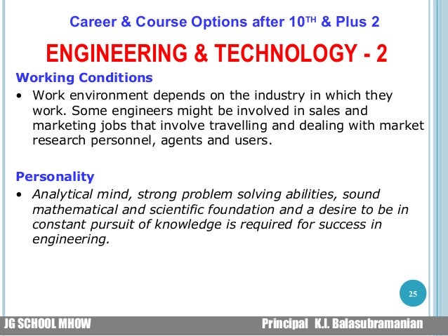 Career guidance jg school mhow