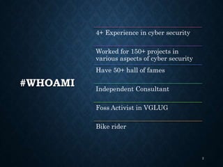 Career Guidance on Cybersecurity by Mohammed Adam | PPTX