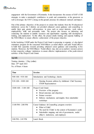 Career guidance orientation for nss officers | DOCX