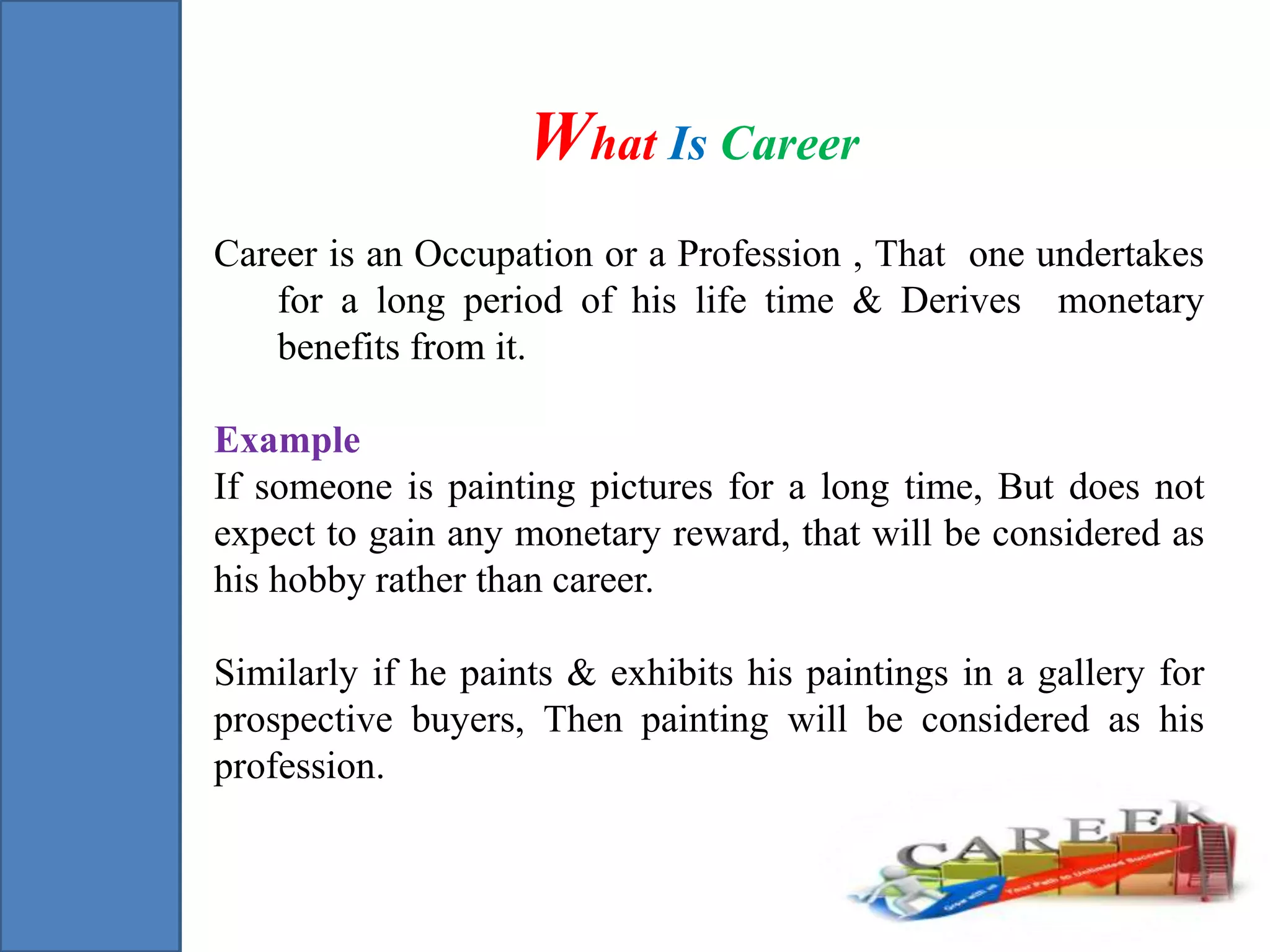 Career guidance ppt(rubeena) | PPTX
