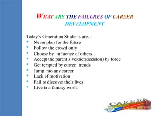 Career guidance ppt(rubeena) | PPTX