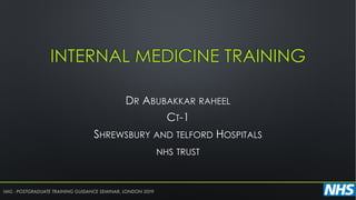 Internal Medicine Training UK | PPT