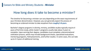 Career Guide for Bible and Ministry Students | PDF
