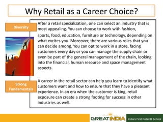 Retail Career Guide | PPT