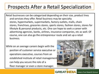 Retail Career Guide | PPT