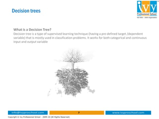 Career in Analytics- Introduction to decision trees | PPT
