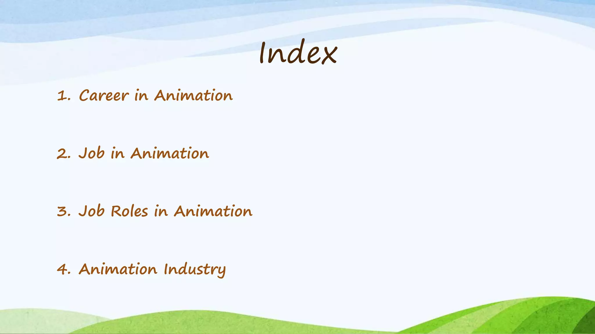 Career in Animation? Choose animation as a Career Option | PPT
