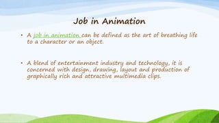 Career in Animation? Choose animation as a Career Option | PPT | Free ...