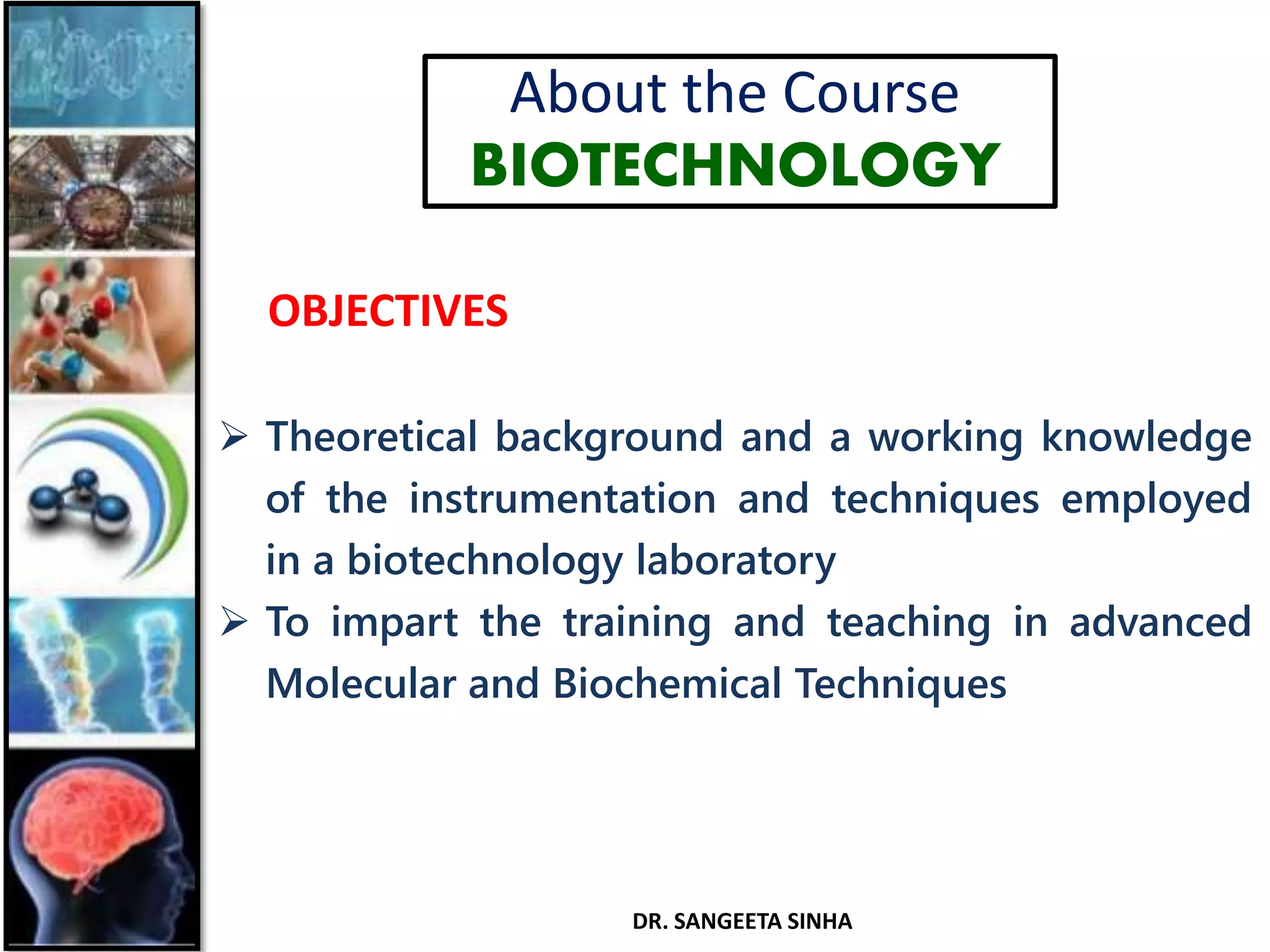 Career in Biotechnology | PPTX