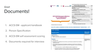 Career in Emergency Medicine for IMG | PPTX