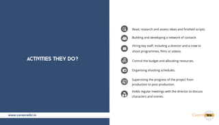 Career in Film and Television Production | PDF