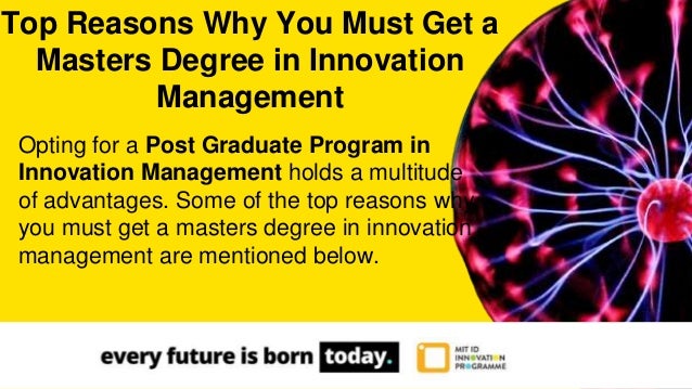 Career in Innovation - MIT ID Innovation | PPTX | Postgraduate ...